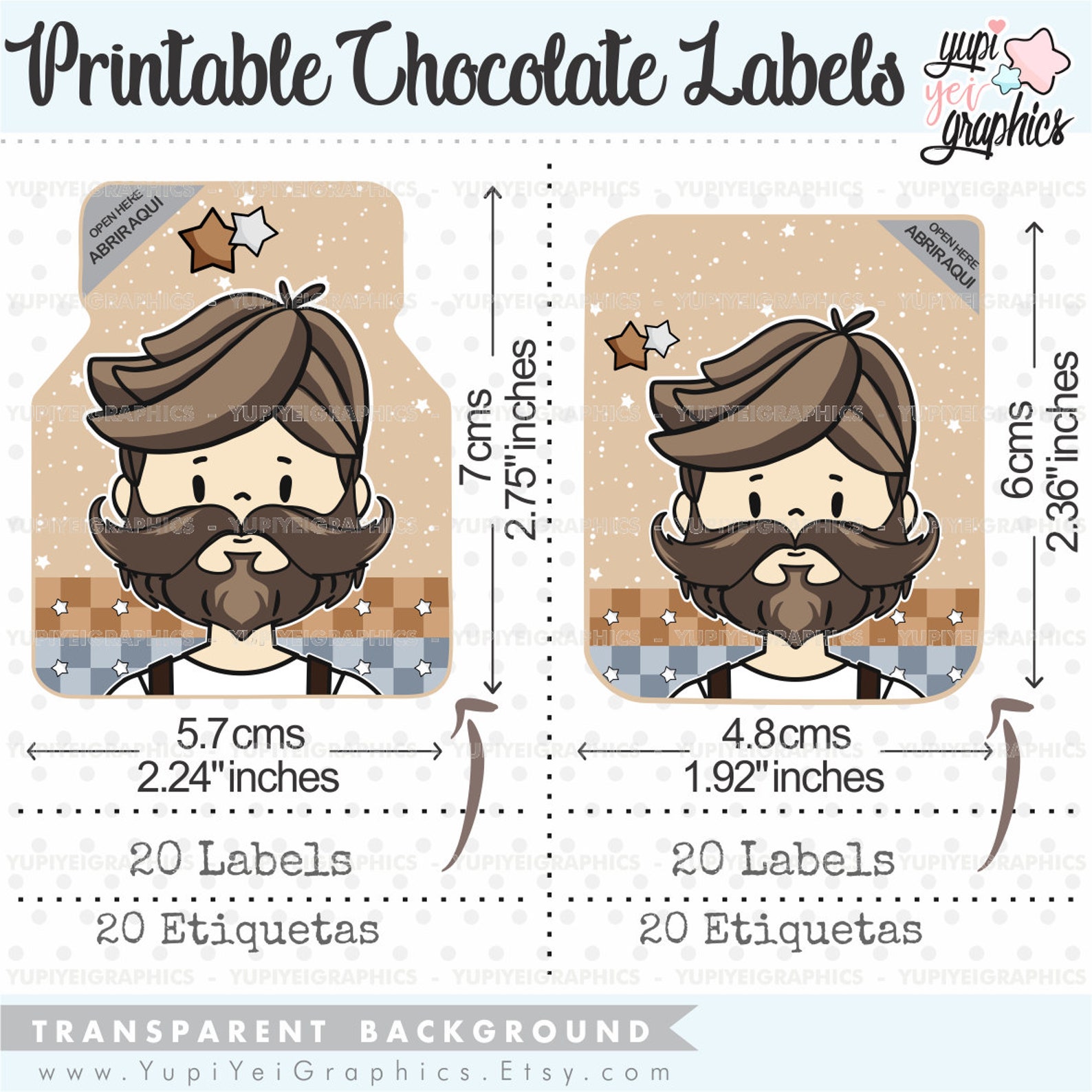 Chocolate Labels PNG Chocolate Labels Chocolate Treat - Etsy