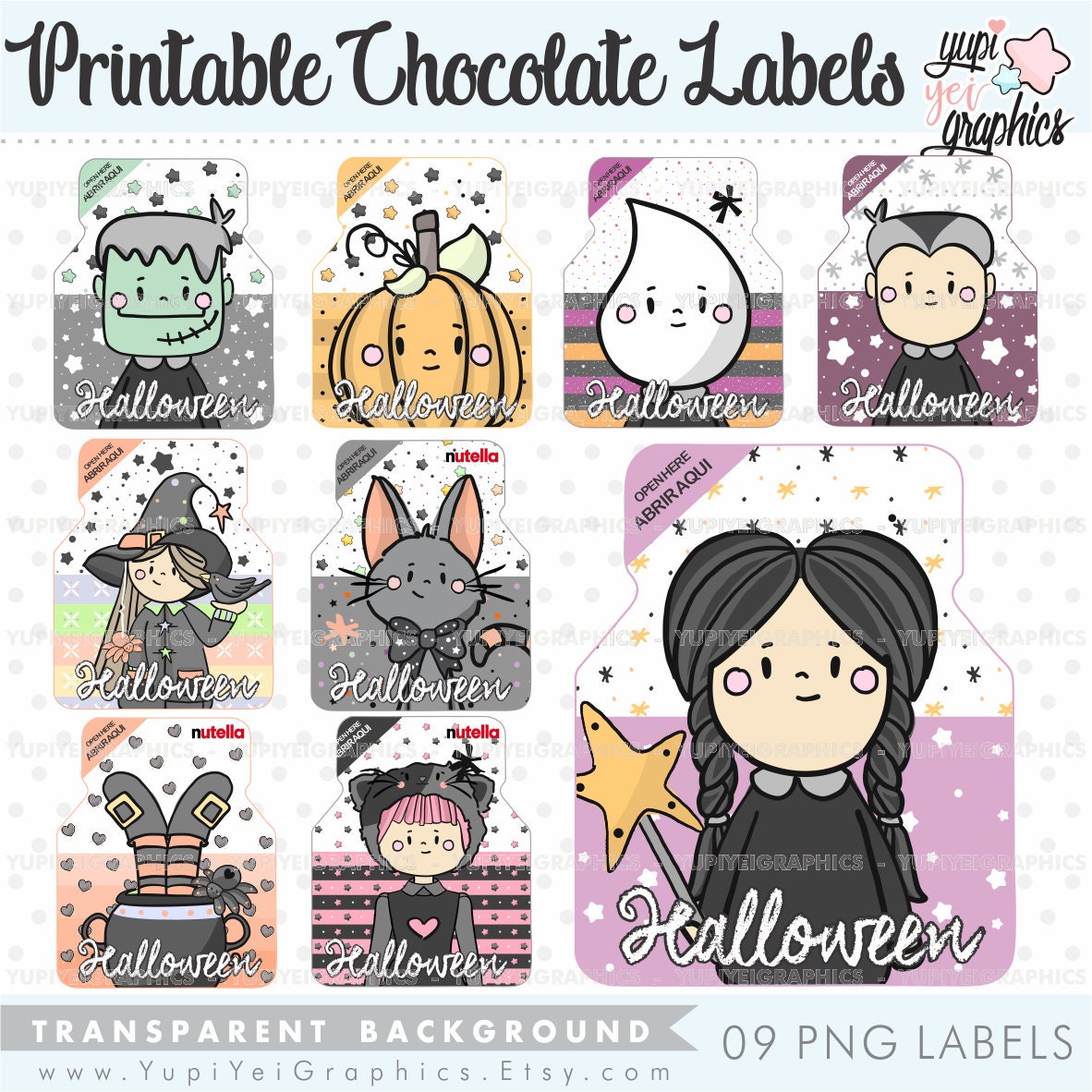 Chocolate Labels Printable Labels PNG COMMERCIAL USE - Etsy