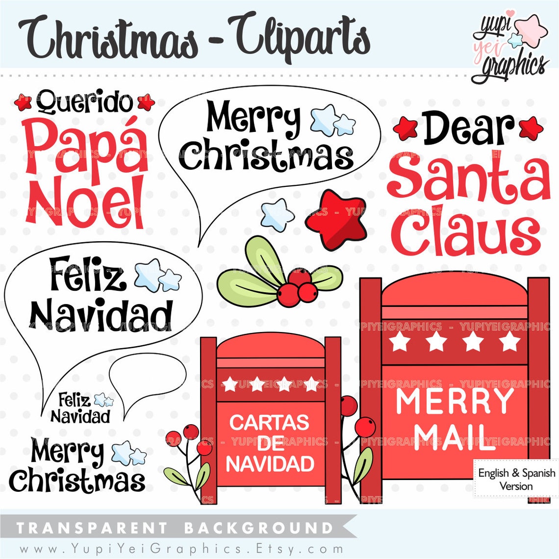Santa Claus Clipart Christmas Clipart COMMERCIAL USE Noel - Etsy