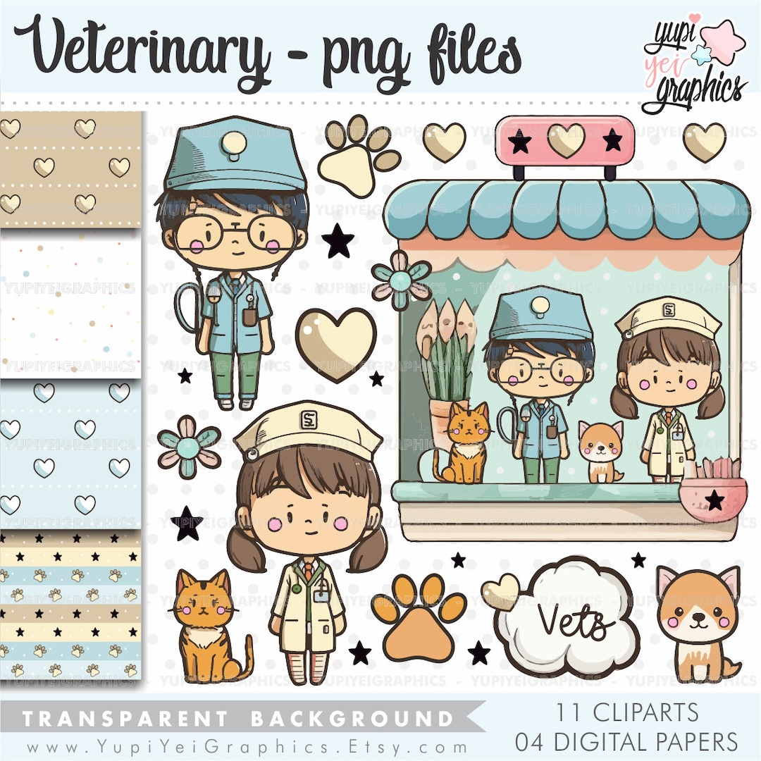 Veterinary Clipart, Veterinarian Clipart, Vet Animal Care, Veterinary ...