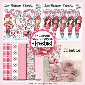 Love Clipart, Love Graphics, COMMERCIAL USE, Valentine's Day Clipart ...