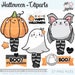 Halloween Clipart, Halloween Graphics, Ghost Clipart, Pumpkin Clipart ...