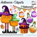Halloween Clipart, Halloween Graphics, COMMERCIAL USE, Pumpkin Clipart ...