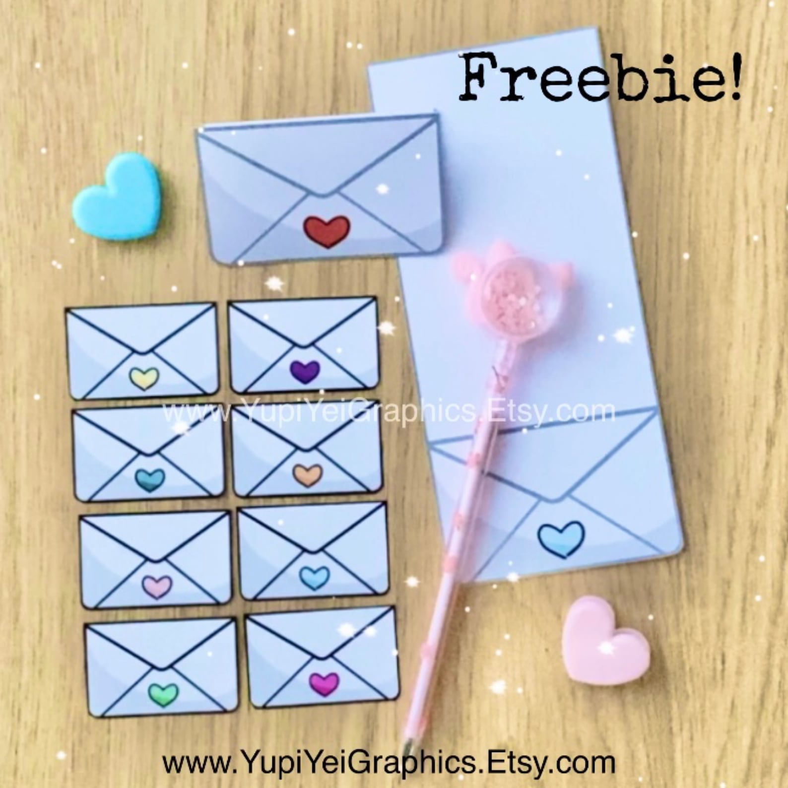 Love Clipart Envelopes Clipart COMMERCIAL USE Love - Etsy