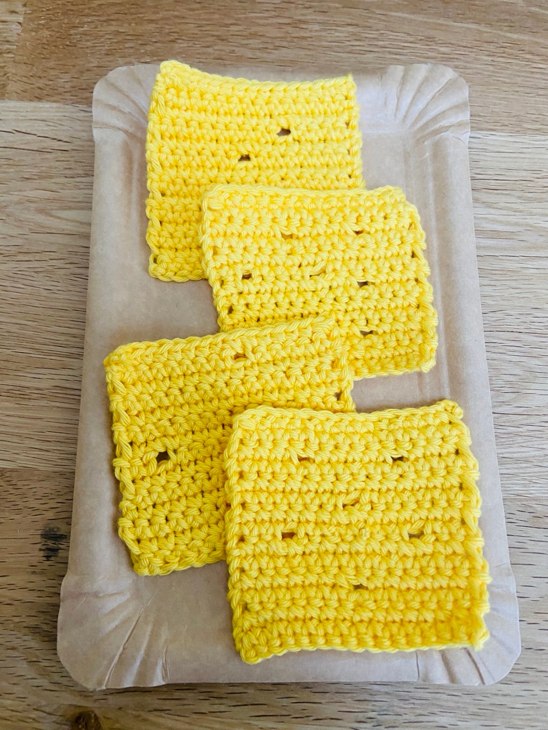 Crocheted Cheese Crocheted Tilsiter - Etsy