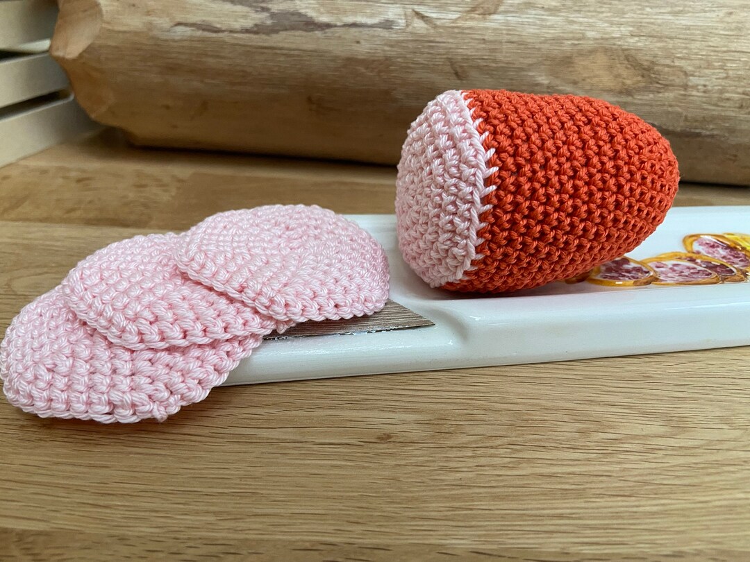 Crocheted Sausage Crocheted Lyon Crocheted Mortadella - Etsy