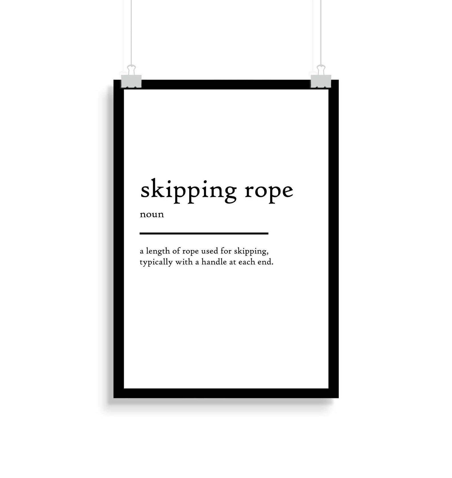 Skipping Rope Definition Print Skipping Rope Definition Etsy skipping-rope-definition-print-skipping-rope-definition-etsy