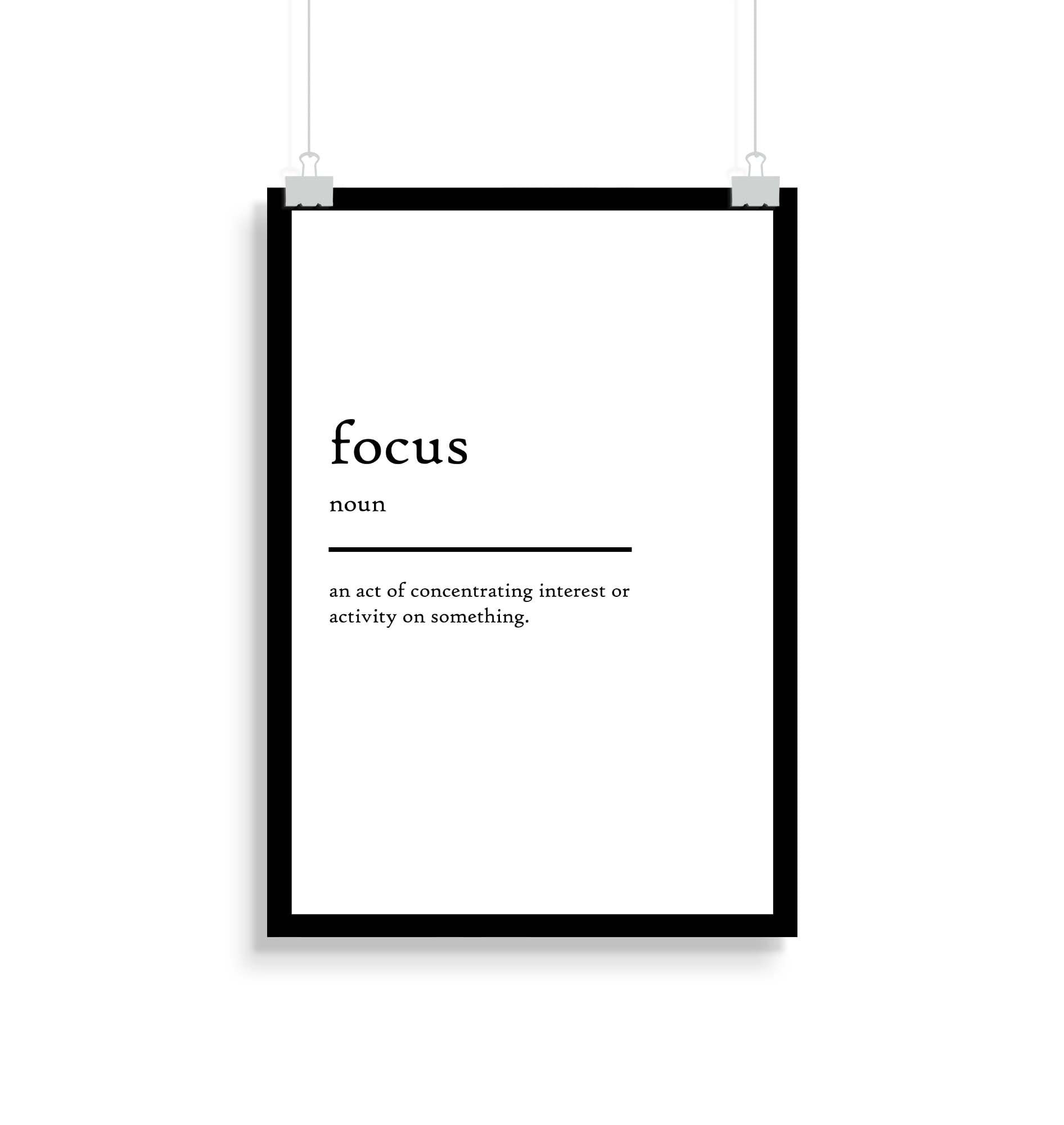 Focus Definition