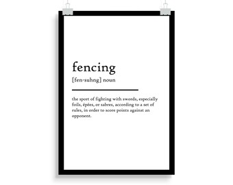 Fencing - Etsy UK