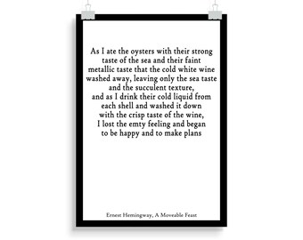 A Moveable Feast - Etsy