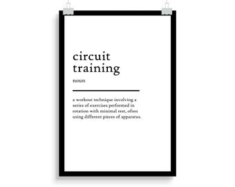 Circuit Training - Etsy