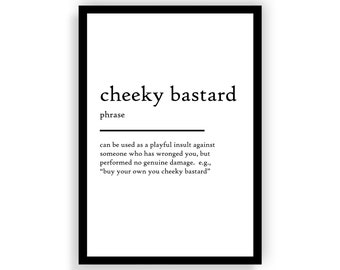 Cheeky Fun Poster - Etsy