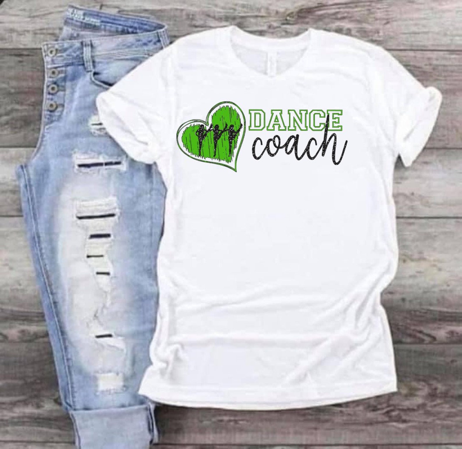 Dance Coach SVG DXF Split Design - Etsy