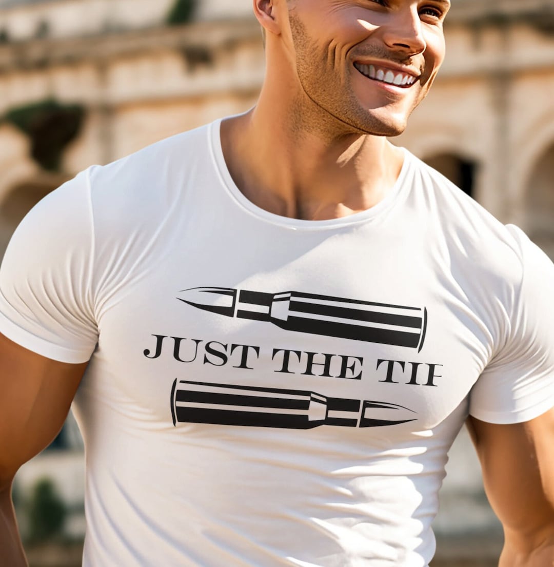 Just the Tip Bullet Casing SVG DXF Pdf Jpeg Cricut, Silhouette ...