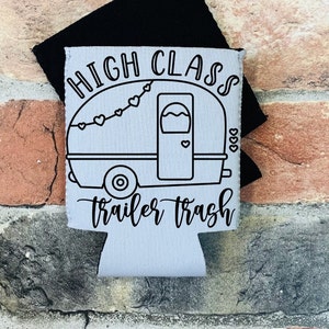 High Class Trailer Trash. Funny Camping Svg. Cricut Cut File ...