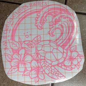 Sea Turtle Vinyl Decal, Car Decal, Laptop Decal, Save the Turtle ...