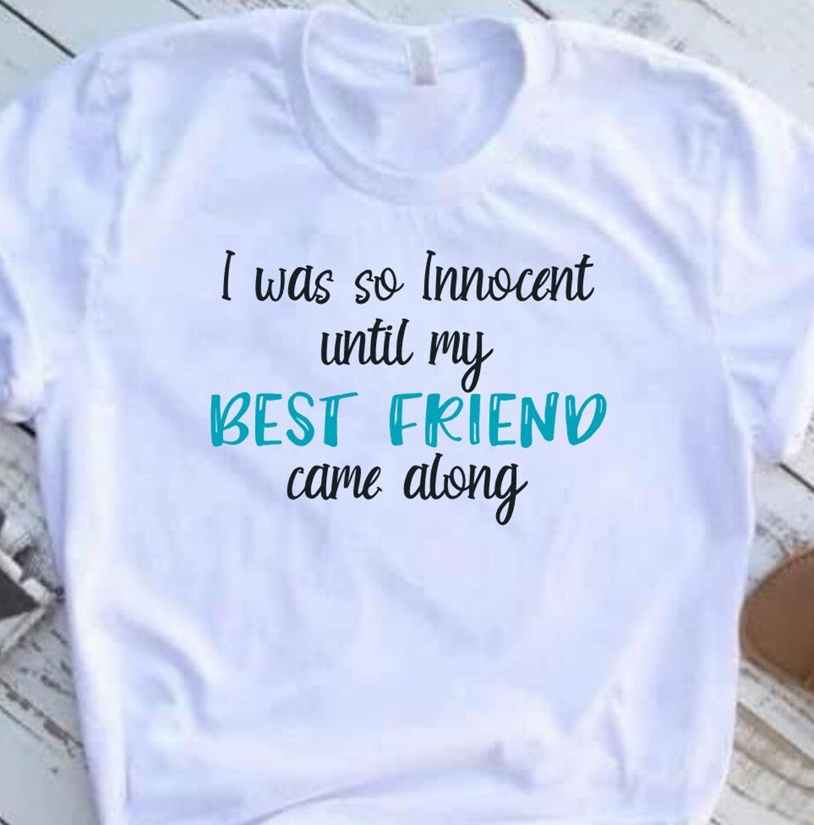 I Was so Innocent Until My Friend Came Along. SVG Cut File. Silhouette ...