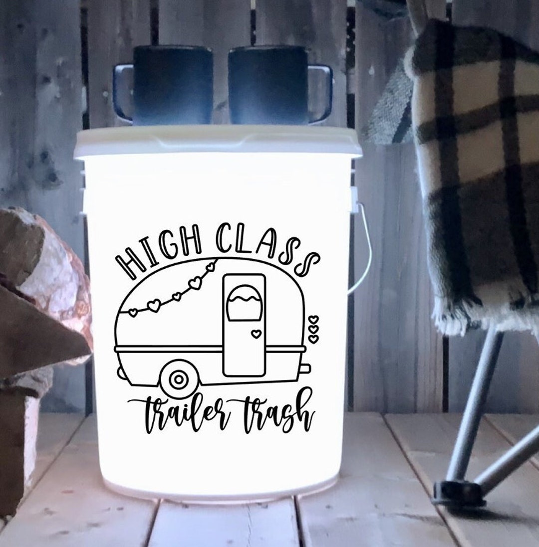 Camping Bucket Decal. Camping Bucket. Camper Bucket. Premium Vinyl. Diy ...