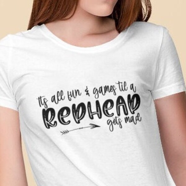 Redhead Svg - Etsy