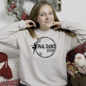 Final Dance Season Digital Art, Senior Dancer SVG, Silhouette DXF, PNG ...