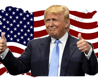 Trump Flag - Etsy