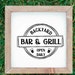 Backyard Bar and Grill. Svg Cut File. Cricut. Silhouette. Alcohol. Clip ...