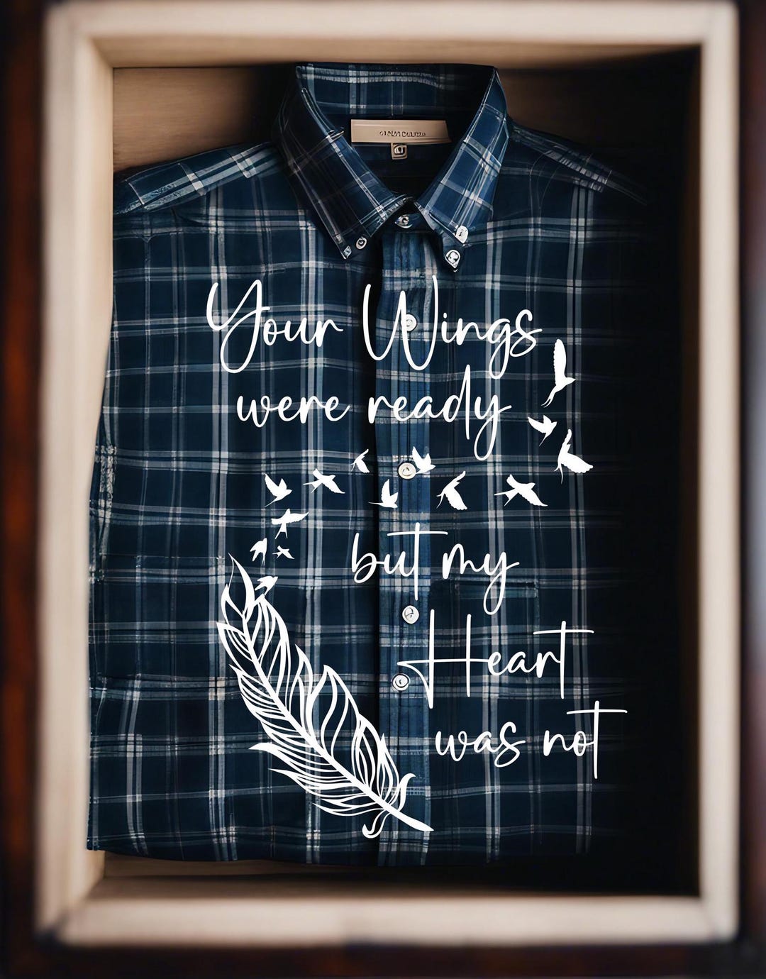 Memorial Vinyl Decal: Heartfelt Loss of Loved One Shadow Box Gift - Etsy