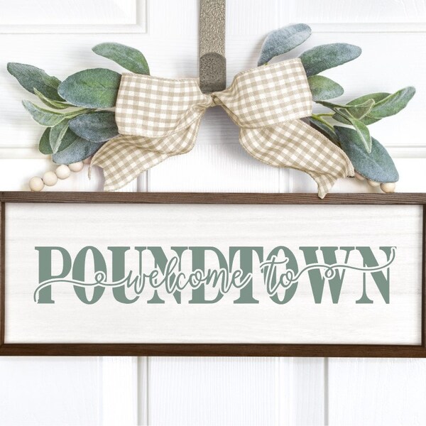 Poundtown Svg - Etsy