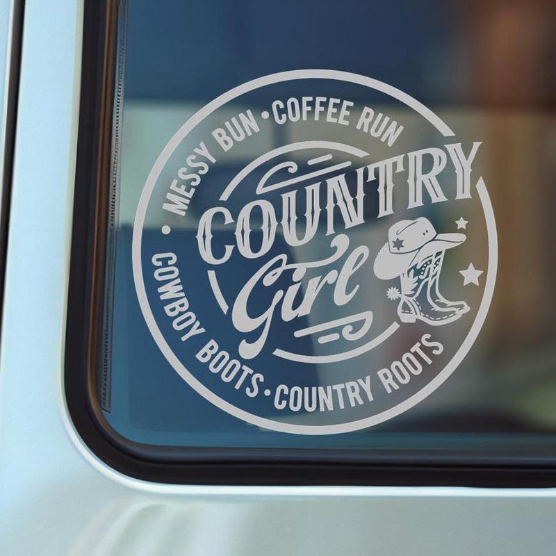 Country Girl Decals - Etsy