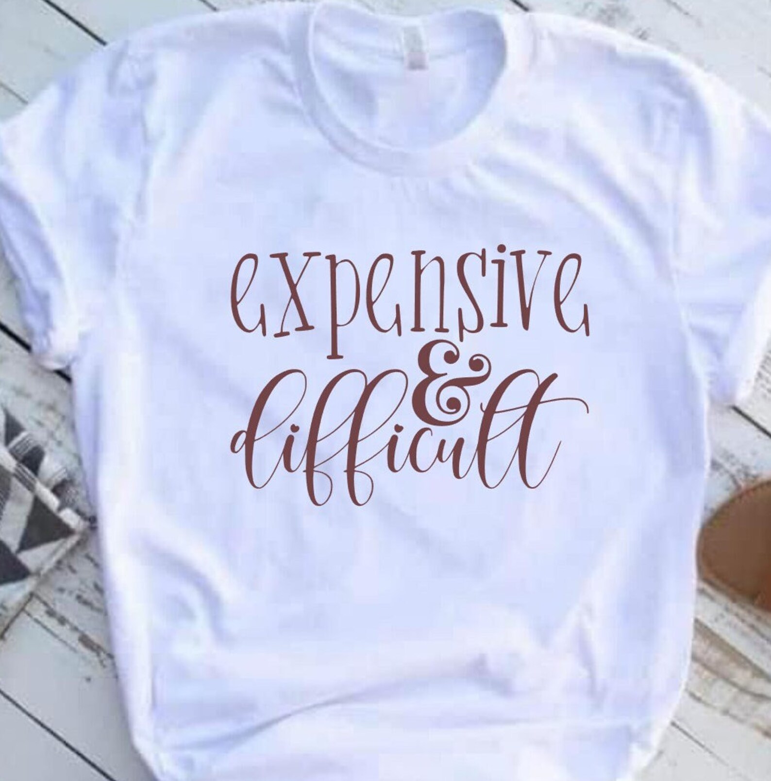 Expensive and Difficult Svg Cut File. Cricut Cut File. Silhouette Dxf ...