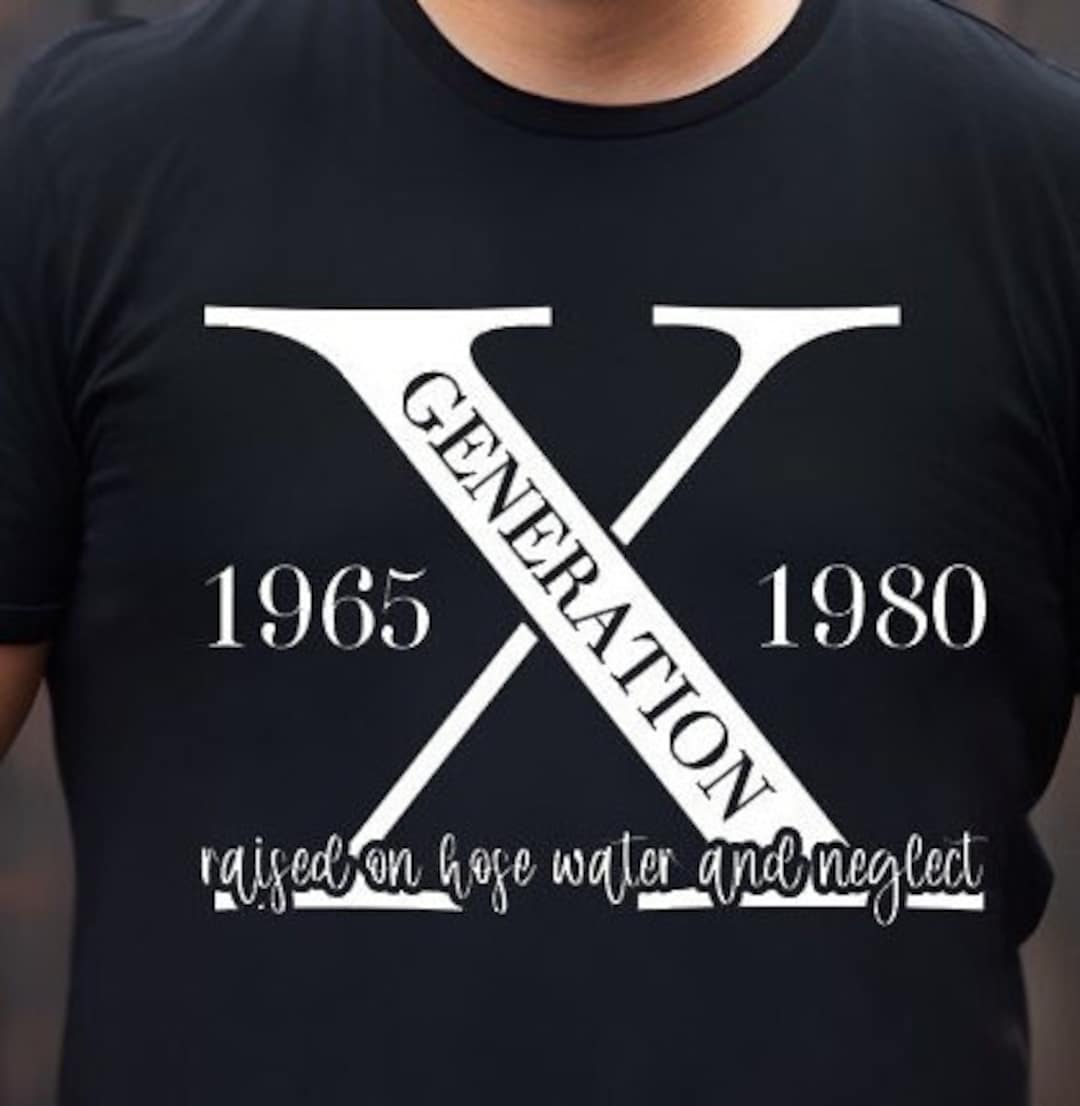 Generation X Svg. Cricut Project. Silhouette Dxf. Generation X Shirt ...