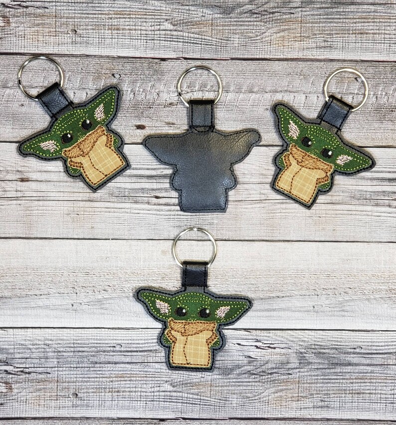 Key Chain Inspired by the Child Character Key Ring Baby - Etsy