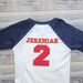 Second Birthday Shirt Baseball Two Shirt Raglan Shirt - Etsy
