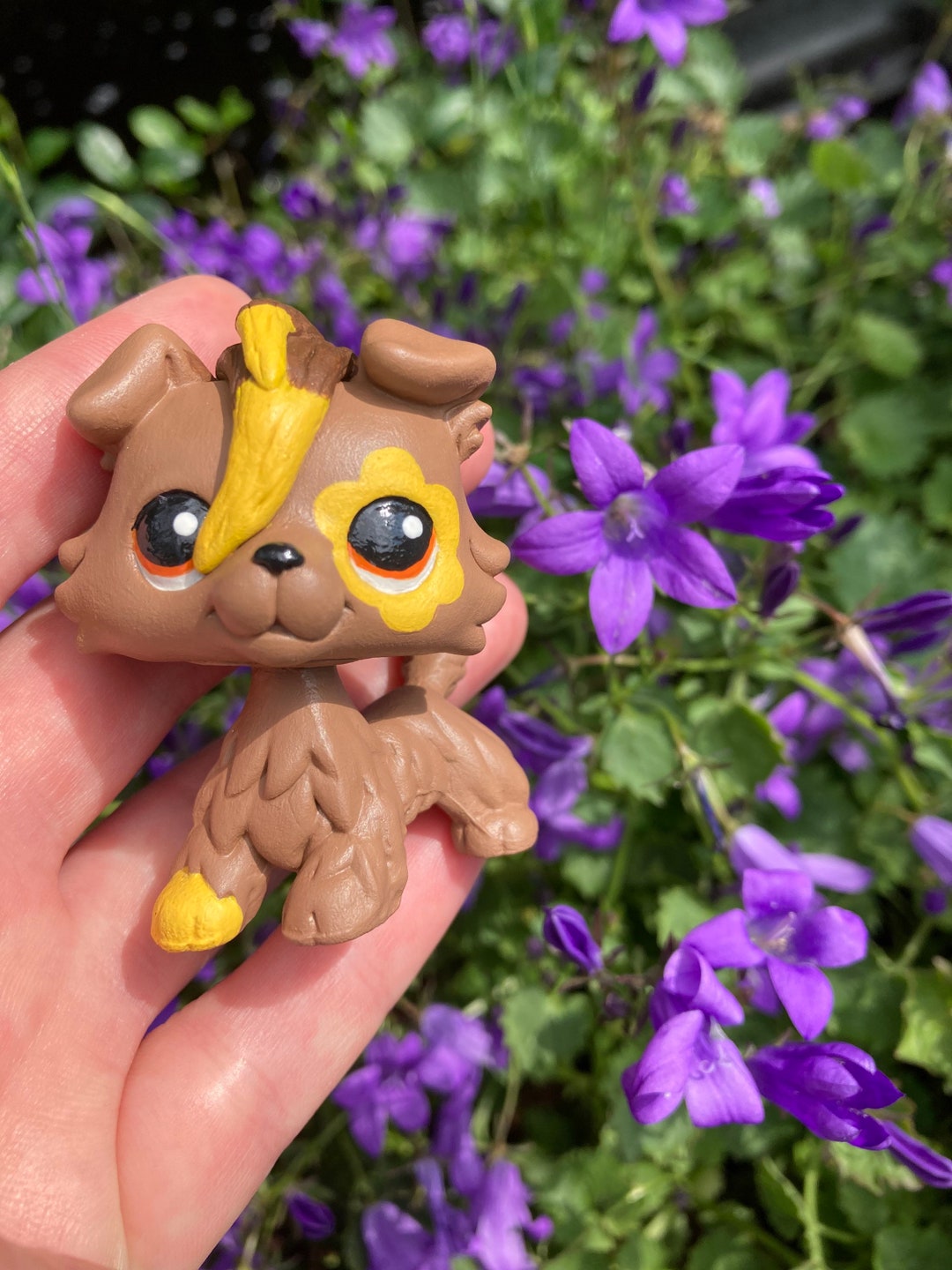Littlest Pet Shop Custom Collie Dog leo LPS OOAK - Etsy
