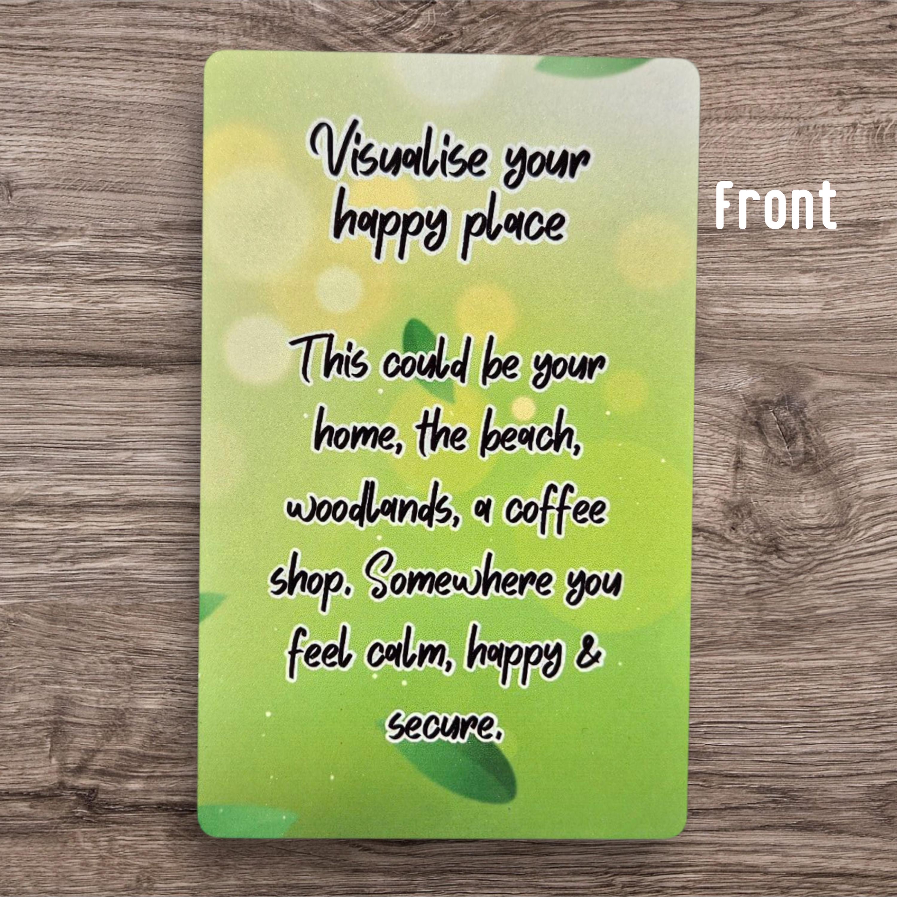 Grounding Technique Wallet Card Bundle for Anxiety Relief, Mindfulness ...