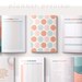 Student Planner Printable College Journal Canva Template Study Workbook ...