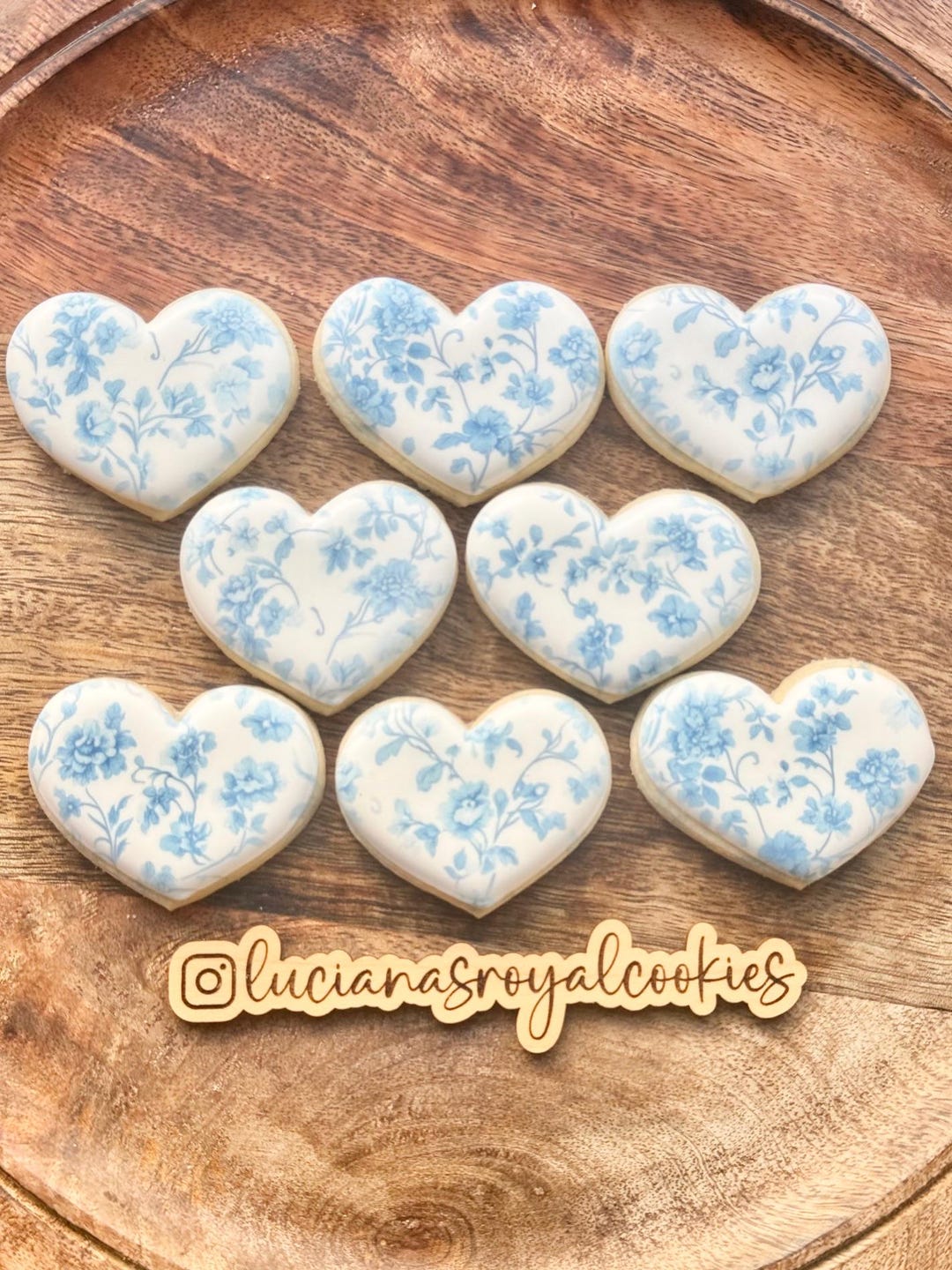 Toile Paris Chinoiserie Blue Mini Cookies NOT INDIVIDUALLY PACKED - Etsy