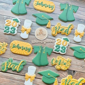 Graduation Cookies / Class of 2023 Cookies / Class of 2024 Cookies ...