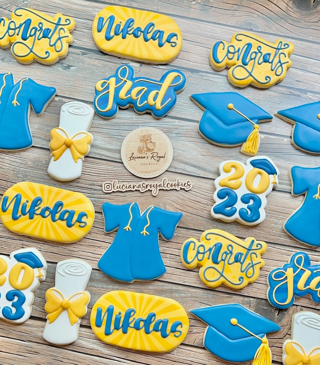 Graduation Cookies / Class of 2023 Cookies / Class of 2024 Cookies ...