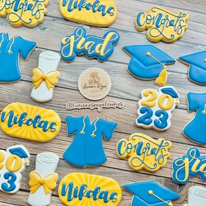 Graduation Cookies / Class of 2023 Cookies / Class of 2024 Cookies ...