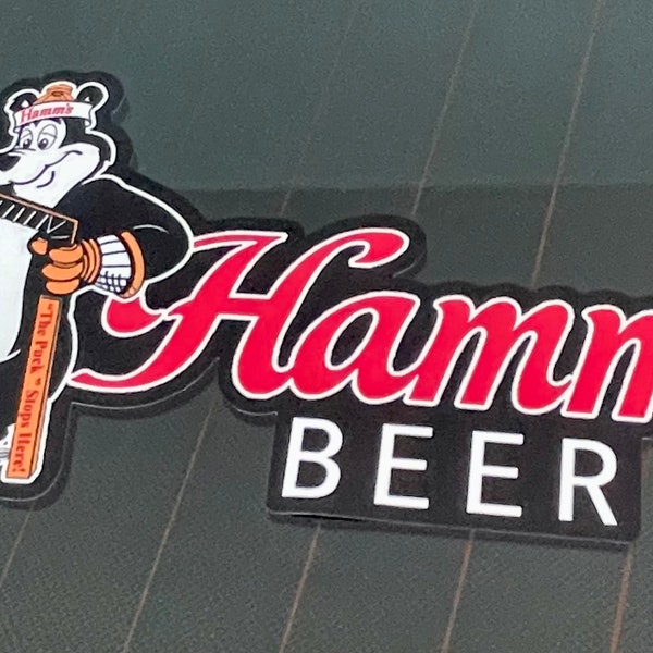 Hamms Beer Bear - Etsy