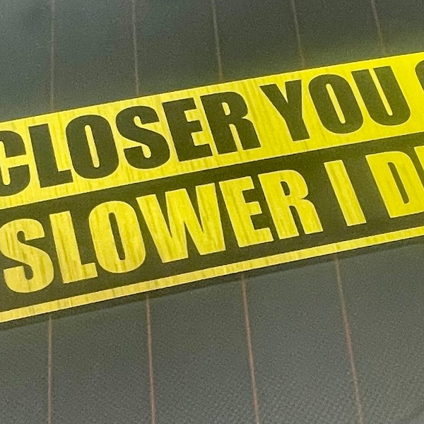 Car Slogan Sticker - Etsy