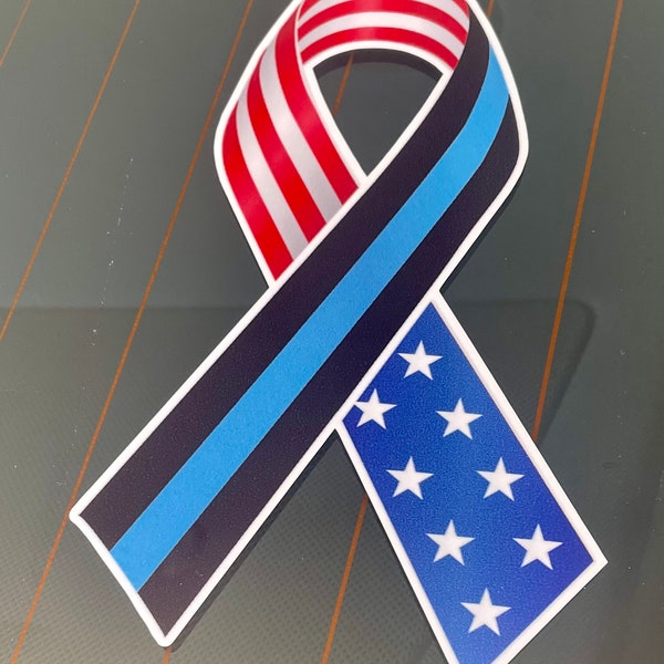 Police Memorial Sticker - Etsy