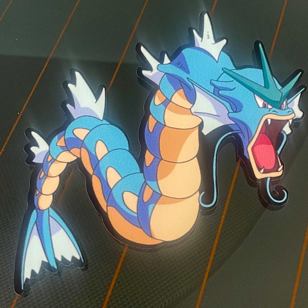 Gyarados Decal - Etsy