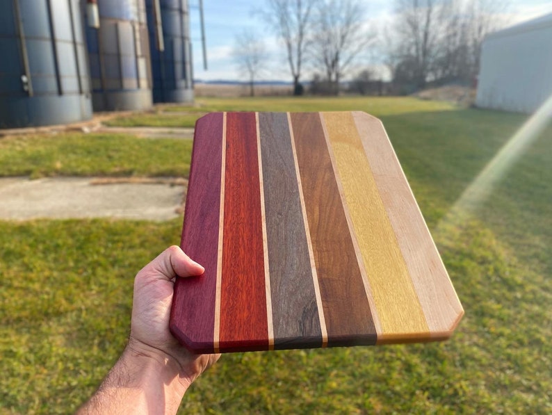 Exotic Wood Cutting Board - Etsy