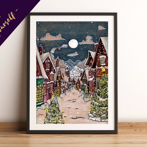 Hogsmeade Poster - Etsy