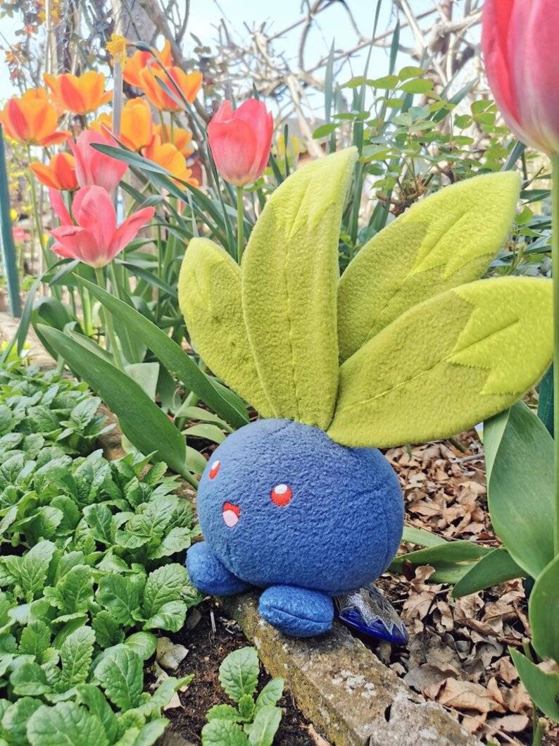 Handmade Pokemon Oddish Plush - Etsy