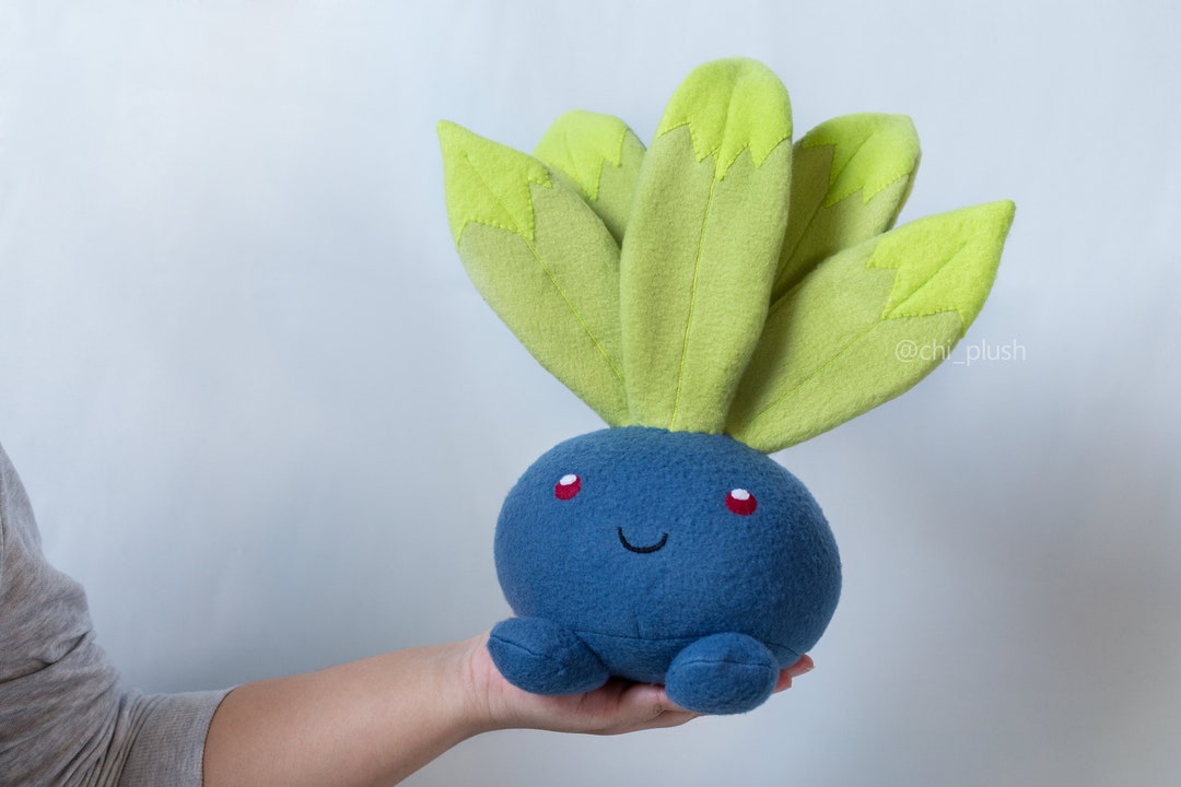 Handmade Pokemon Oddish Plush - Etsy