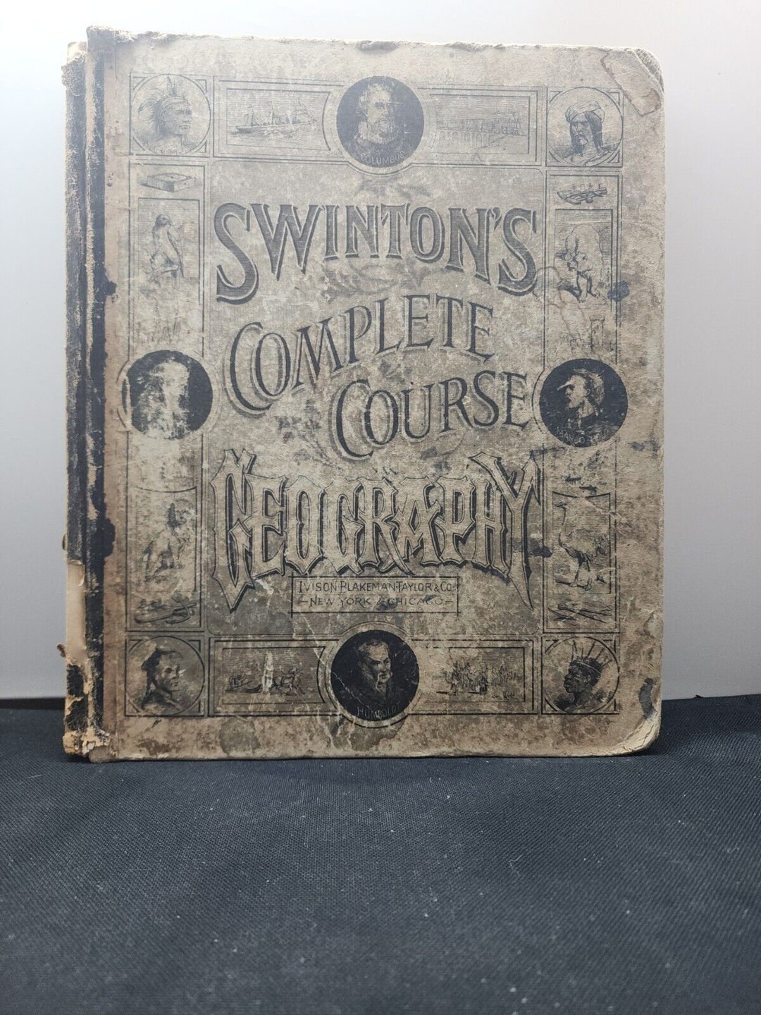SWINTON'S Complete Course in Geography by William Swinton, 1878 Edition ...