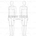 Buy MEN'S 9-HEAD FIGURE Template - Fashion Vector Sketch - Fashion ...